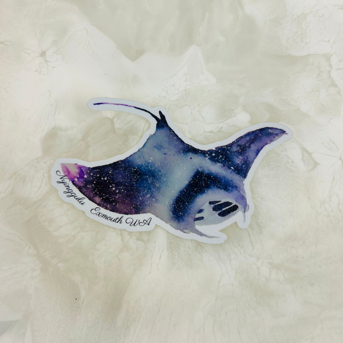Manta Ray Sticker – Cafe Collective WA