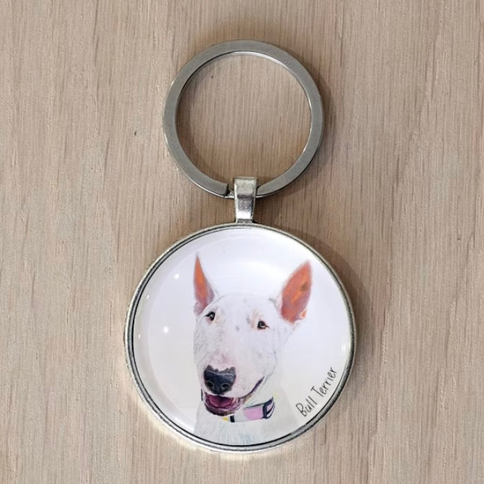 Bull Terrier II - Keychain – Cafe Collective WA